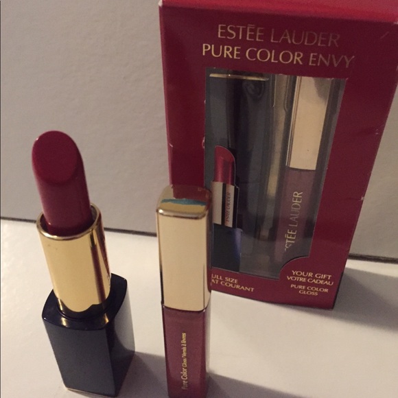 Estee Lauder | Makeup | Este Lauder Duo Lipsticks Set | Poshmark